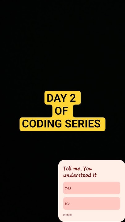 DAY 2 OF CODING SERIES #cpptutorial #codejourney #codingforbeginners #cpp #codewithme # ...