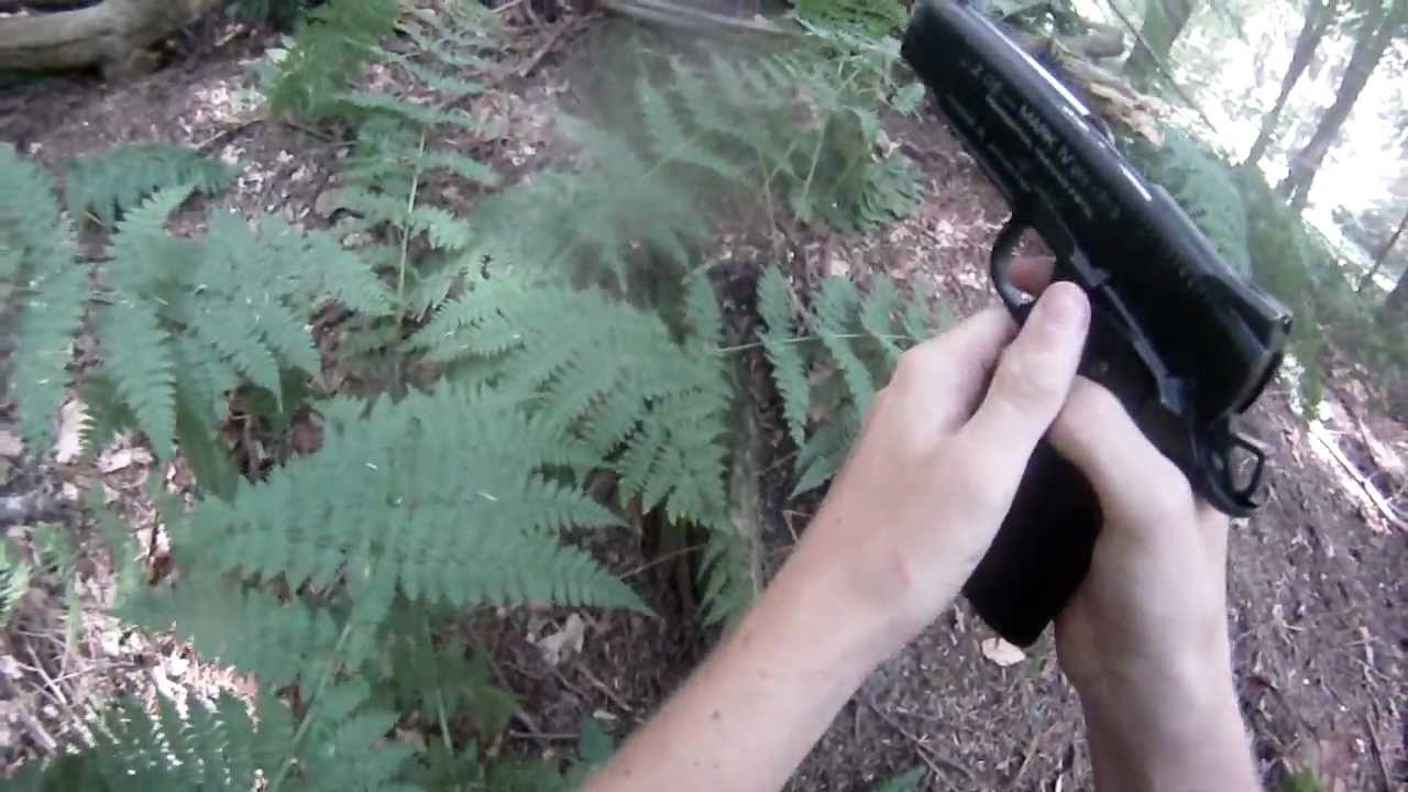 WOLF PACK AIRSOFT kwa m1911 mkIV first person view - YouTube