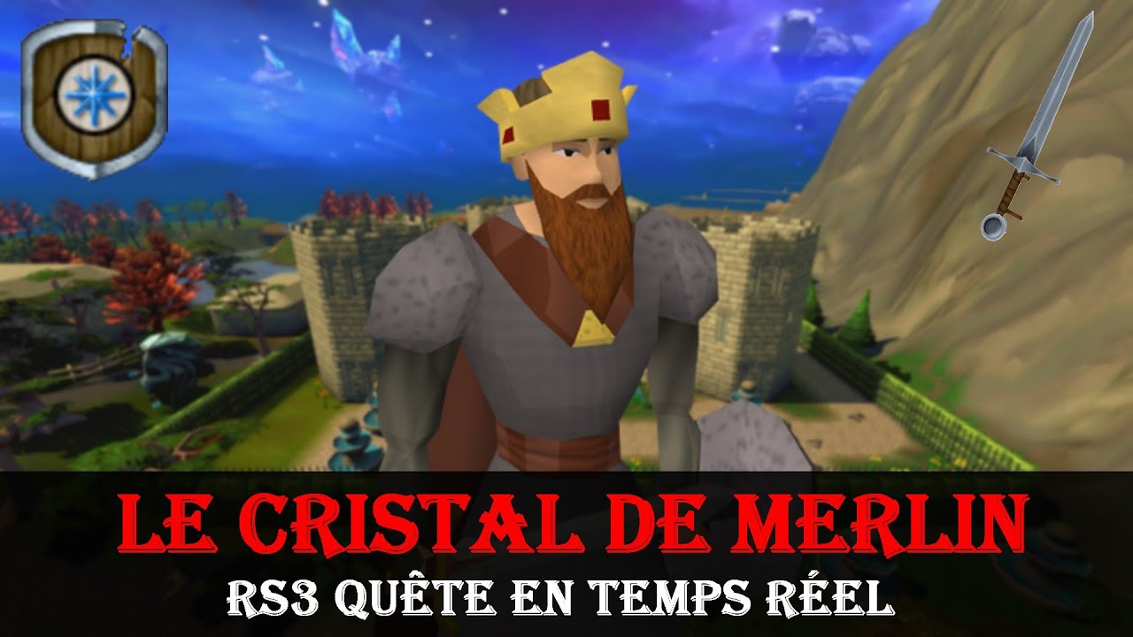 Le cristal de Merlin - Quête en temps réel - RuneScape 3 - YouTube