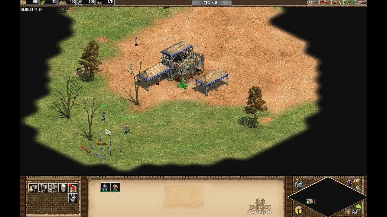 [AoE2 AoC] How to go town center without delay after build a house ...