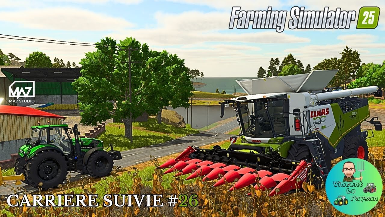 🔴LIVE FS25 CARRIERE SUIVIE #26 UN BATIMENT MA7 ET ON TRAVAILLE CHEZ UN ...