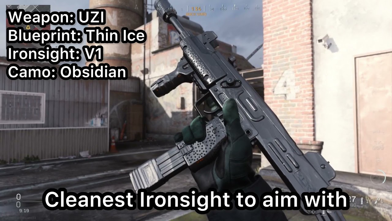 Unlocking OBSIDIAN camo UZI | Call Of Duty: Modern Warfare - YouTube