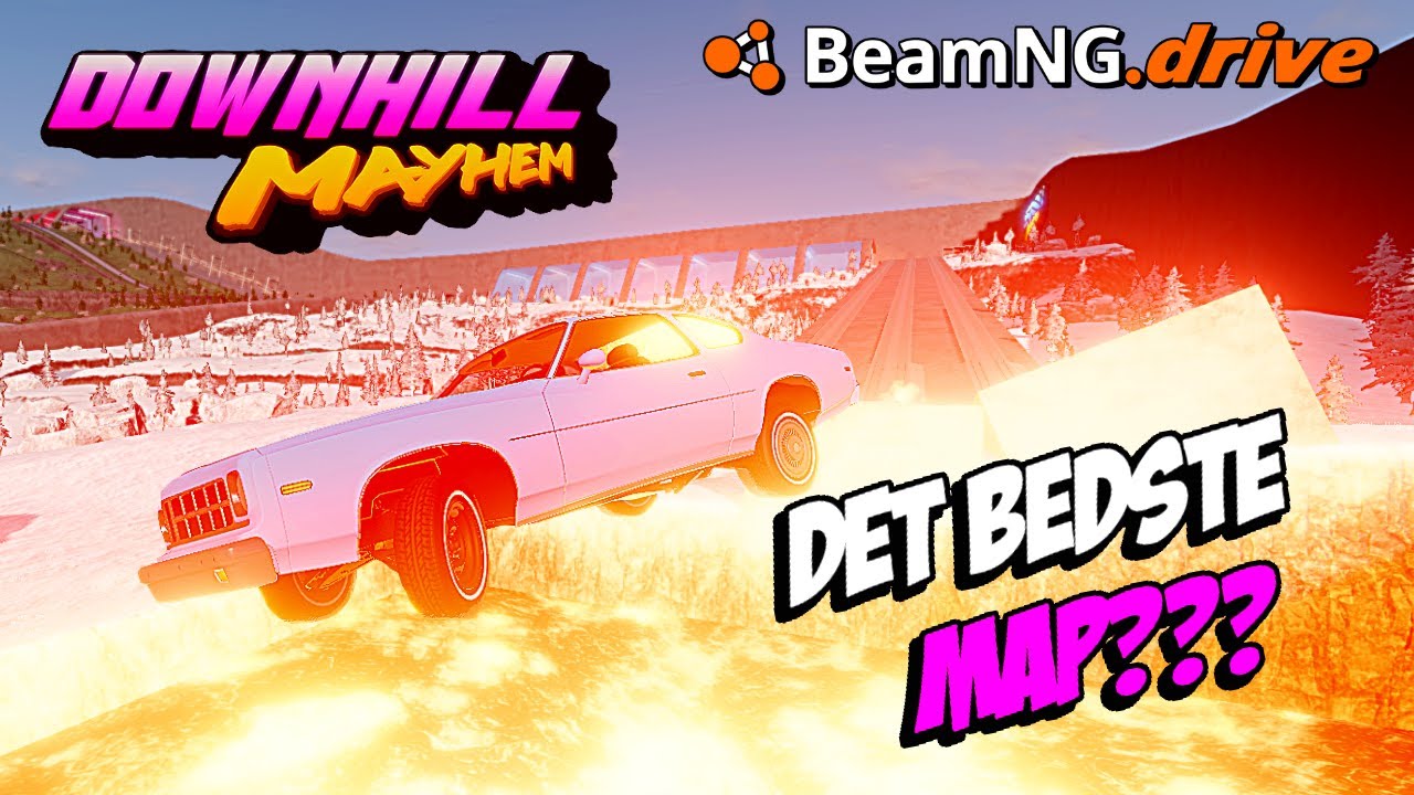 Det bedste map? BeamNG.Drive mods PC Dansk - YouTube