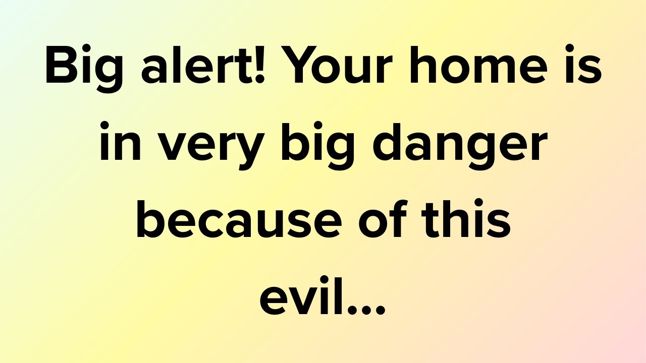 🙏 ️God Message Today || Big alert! Your home is in very big danger soon ...