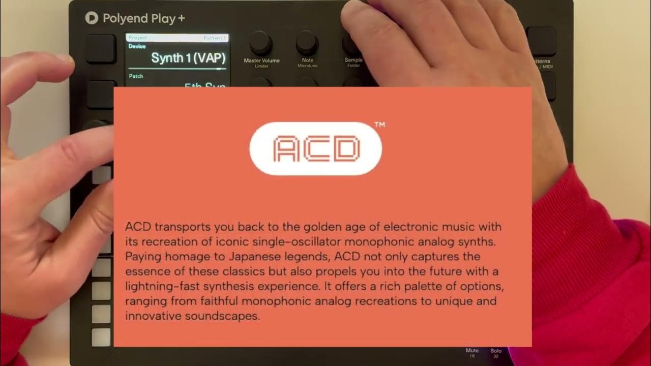 Polyend Play + All Synth Preset Sounds. (No Talking) - YouTube
