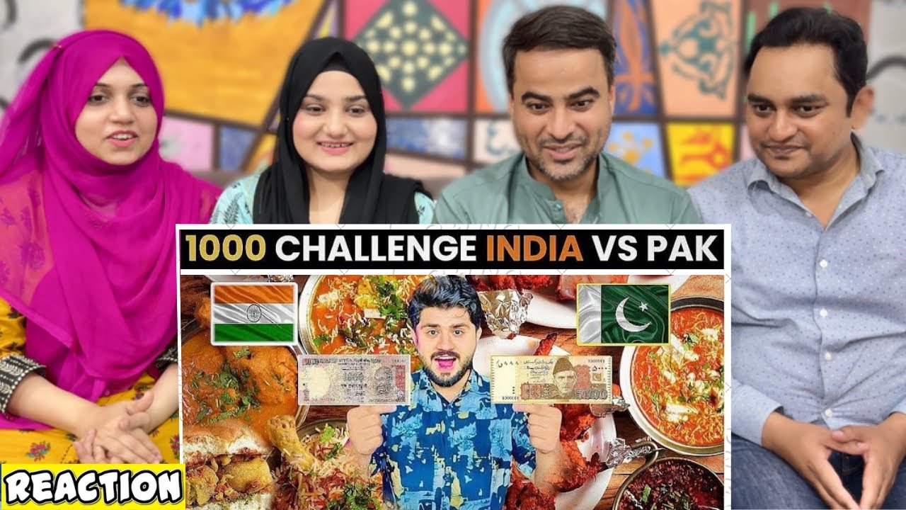 Rs 1,000 Street Food Challenge In Pakistan | Indian Street Food Vs ...