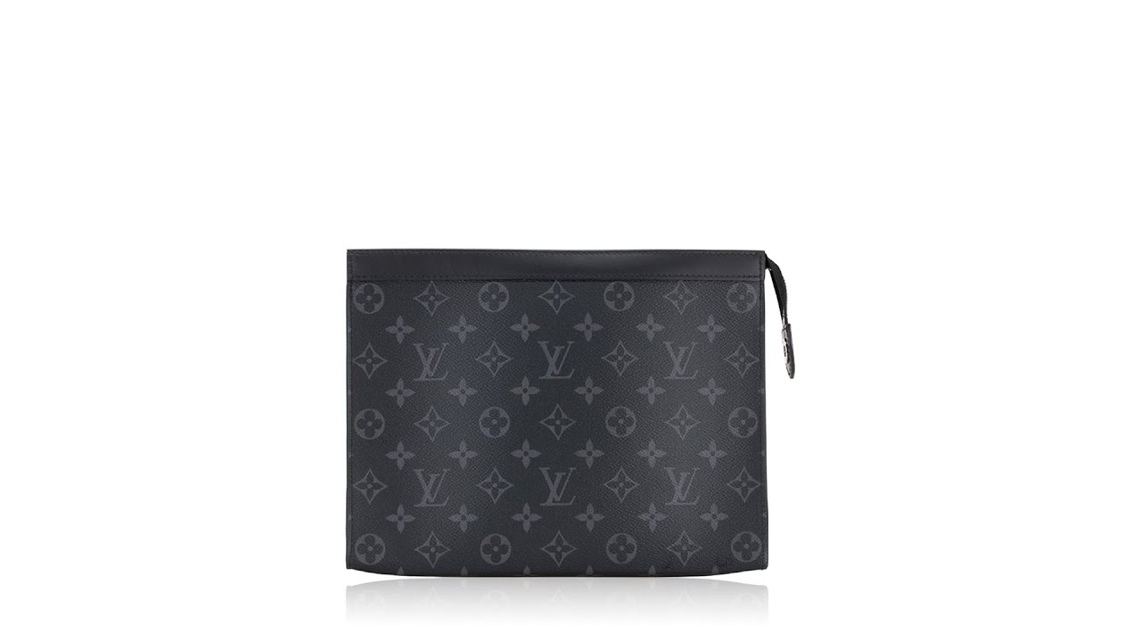 Louis Vuitton Monogram Eclipse Pochette Voyage MM - YouTube