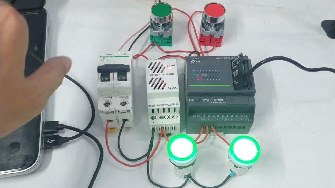 gic plc programming - YouTube