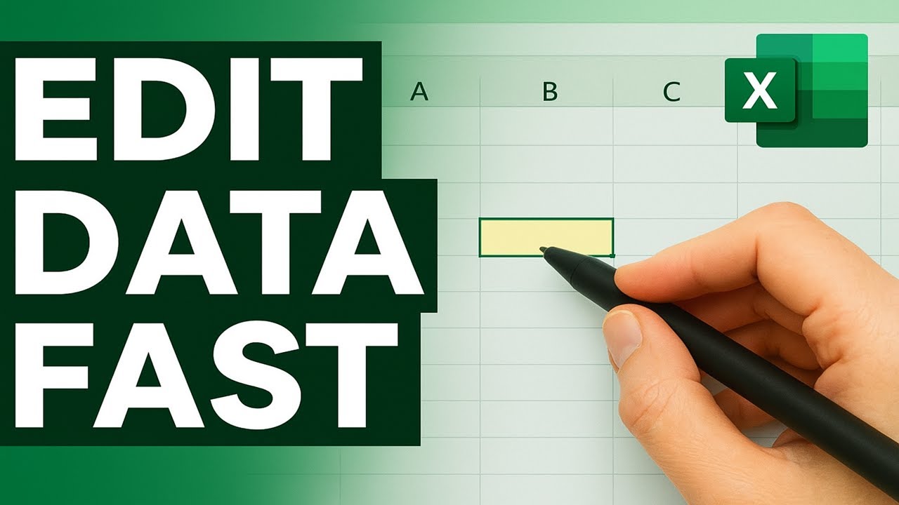 Excel Data Entry & Editing (Hindi) | Excel Full Course | Lecture 6 - YouTube