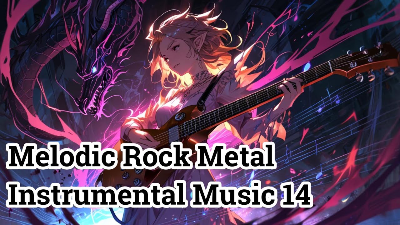 Melodic Rock Metal Instrumental | Powerful & Epic Tracks for Focus ...