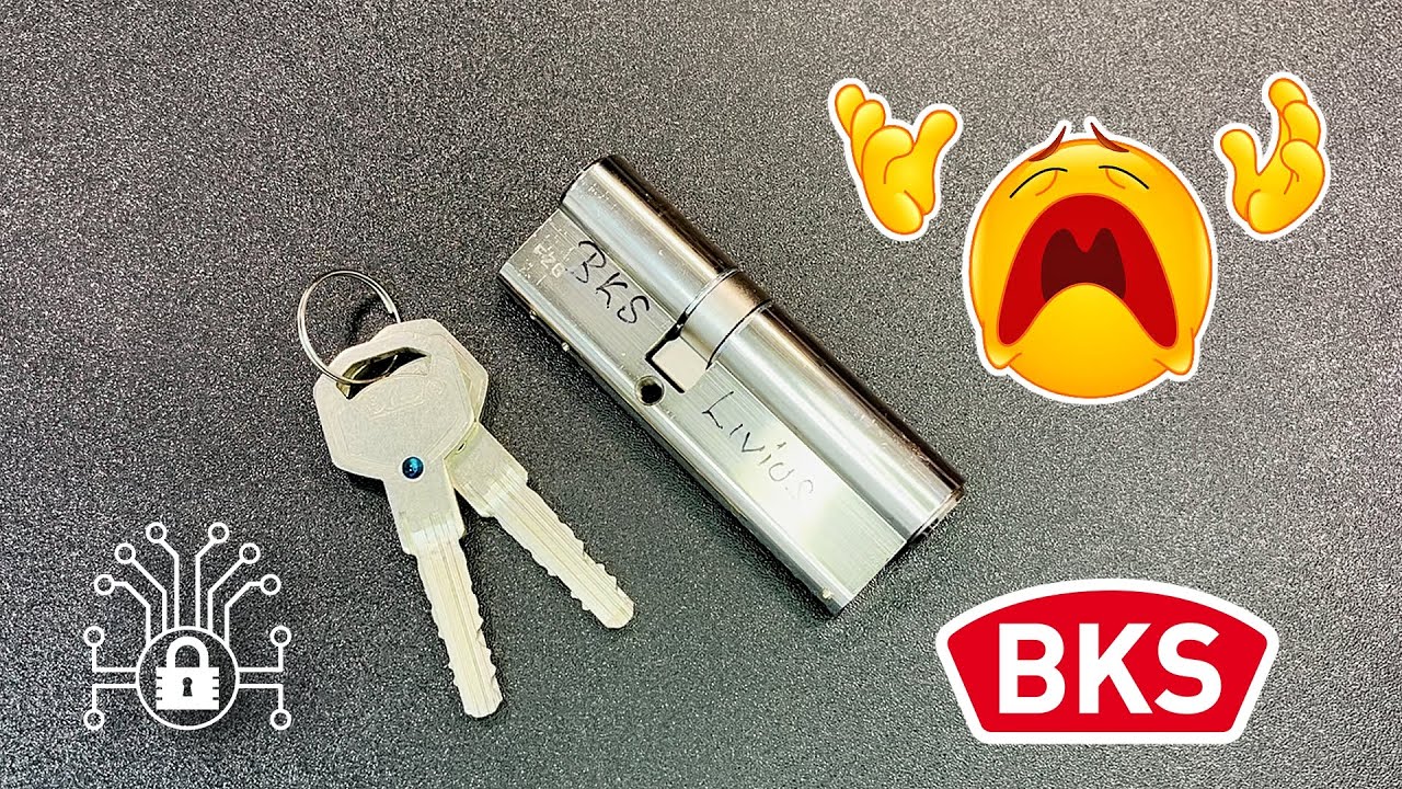 WHY BKS WHY!!! 🤔 BKS Livius euro cylinder picked and gutted - YouTube