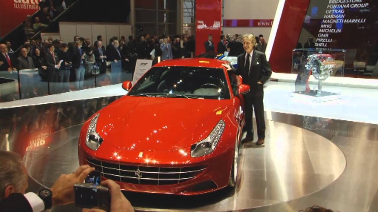 2012 Ferrari FF: Unveiling Event at Geneva - YouTube