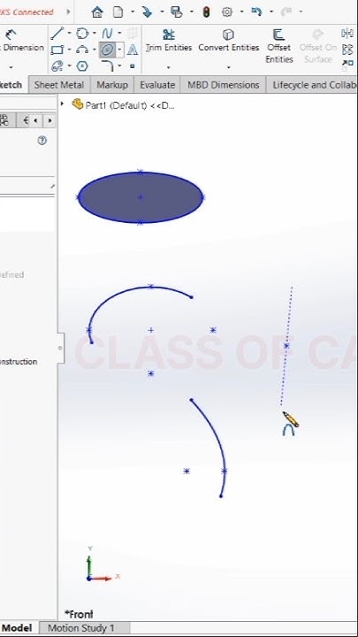 How to create ellipse in Solidworks #shorts #tutorial #solidworks #cadsoftware #engineering ...