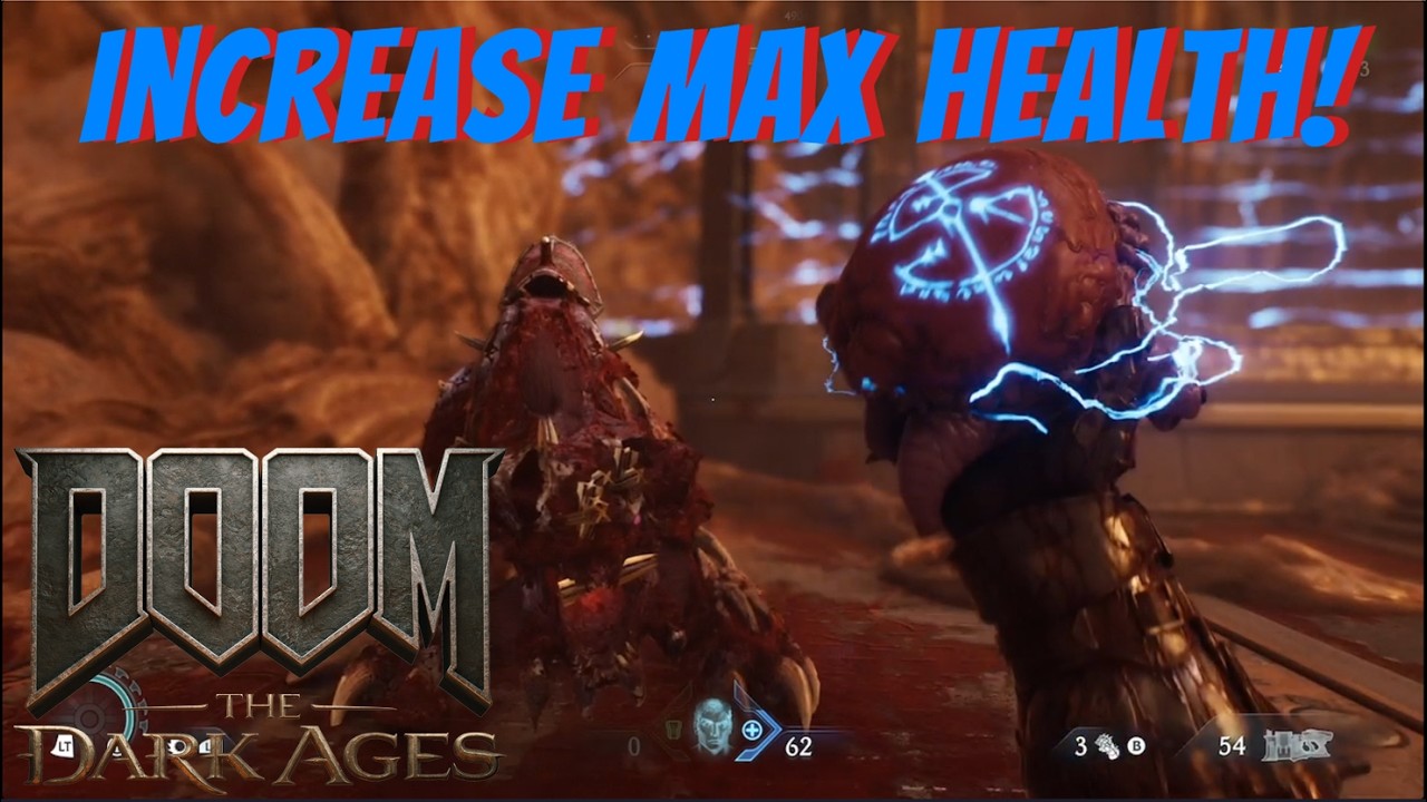 Doom the Dark Ages how to increase MAX Health stats! - YouTube