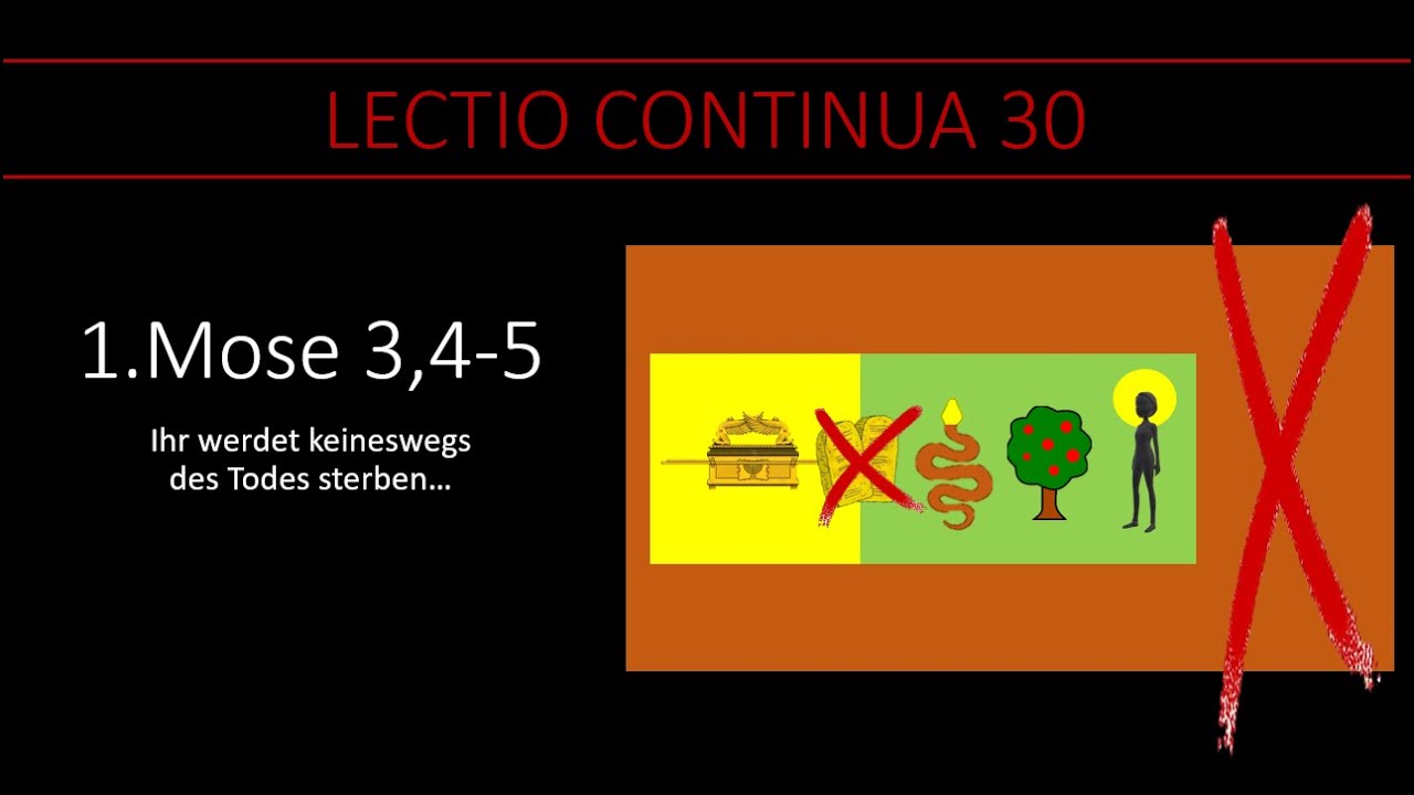 1.Mose 3,4-5: Ihr werdet keineswegs des Todes sterben... | LECTIO ...