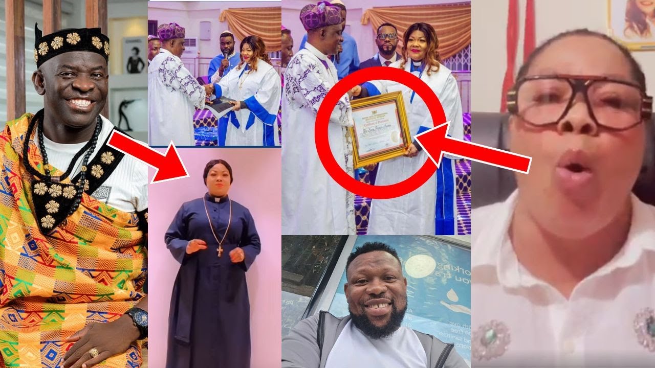 Kwas!a baa Agradaa You're MÀÐ for Posting Banny Danson 2yrs Ordination ...