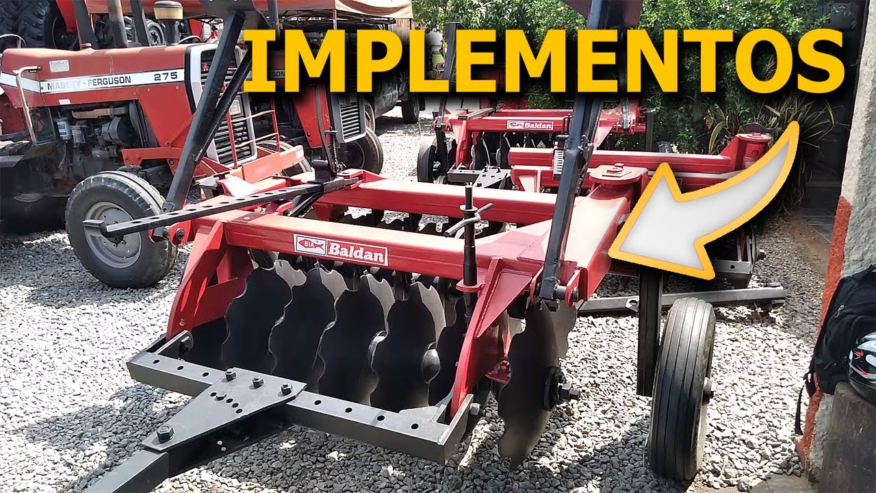 IMPLEMENTOS PARA TRATORES - YouTube