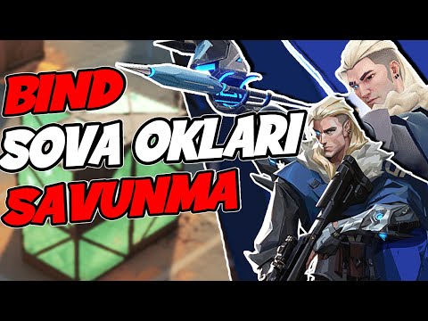 BIND EN İYİ SOVA OKLARI (SAVUNMA) VALORANT TAKTİKLERİ - SOVA ARROWS