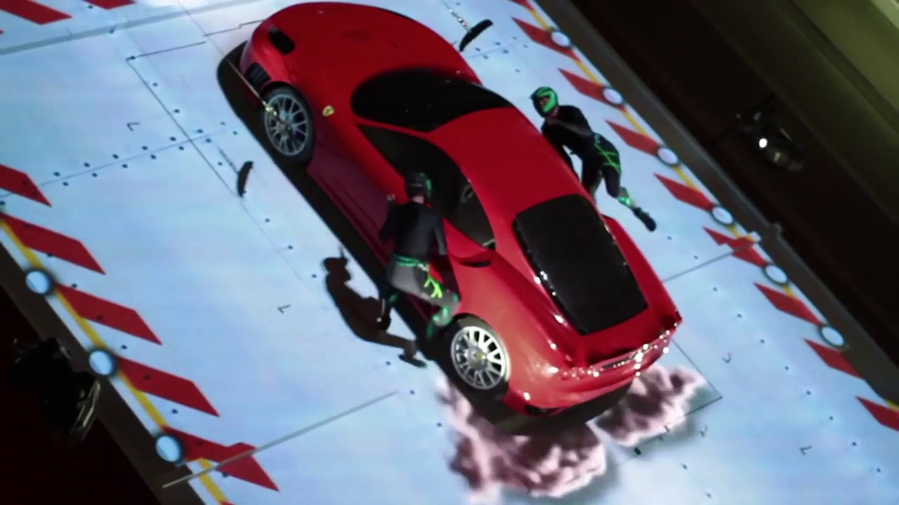 Ferrari World - Mission Ferrari Show - YouTube