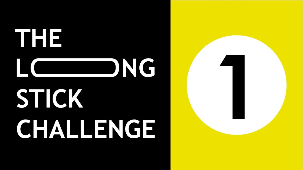 The Long Stick Challenge - YouTube
