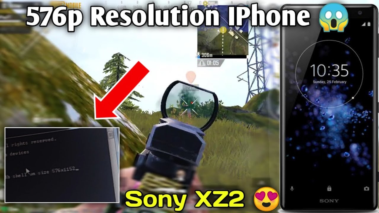 Sony XZ2 After 576p Resolution Becomes IPhone 😱 - YouTube