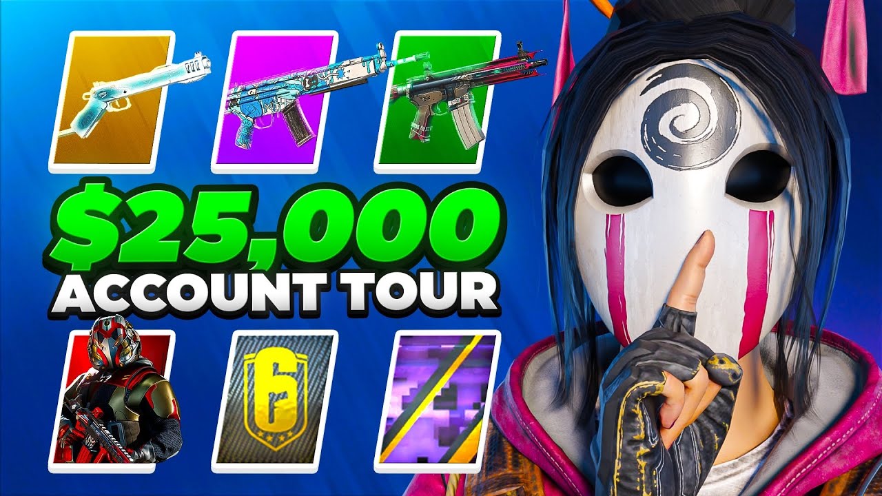 My $25,000 R6 Account... Its Crazy - YouTube