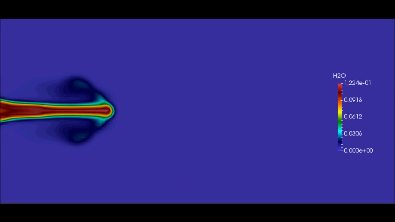 Fire Simulation using OpenFOAM - YouTube