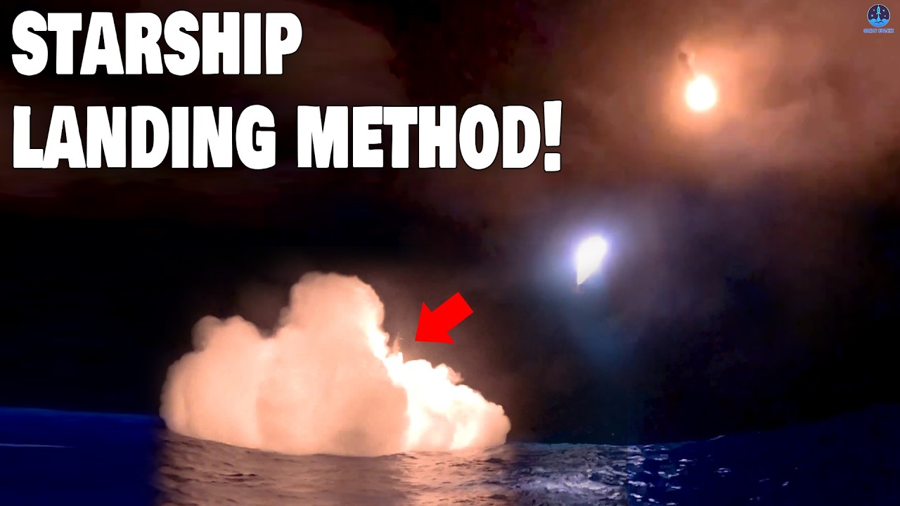 SpaceX Released Ocean Cam Show How Exactly Starship FLIP & SPLASHDOWN ...