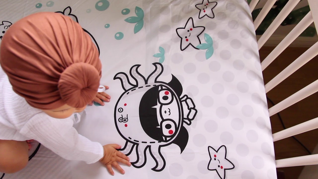 Rookie Humans baby crib sheets - YouTube