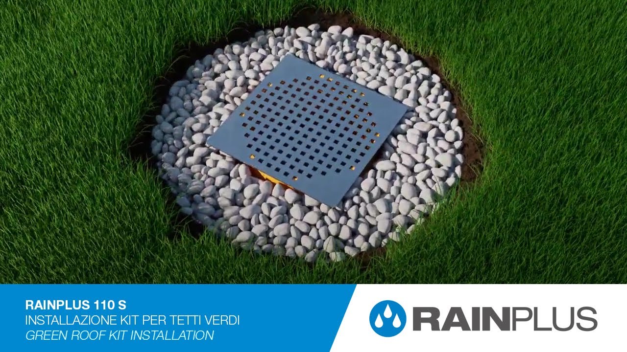 Kit per tetti verdi Rainplus - YouTube
