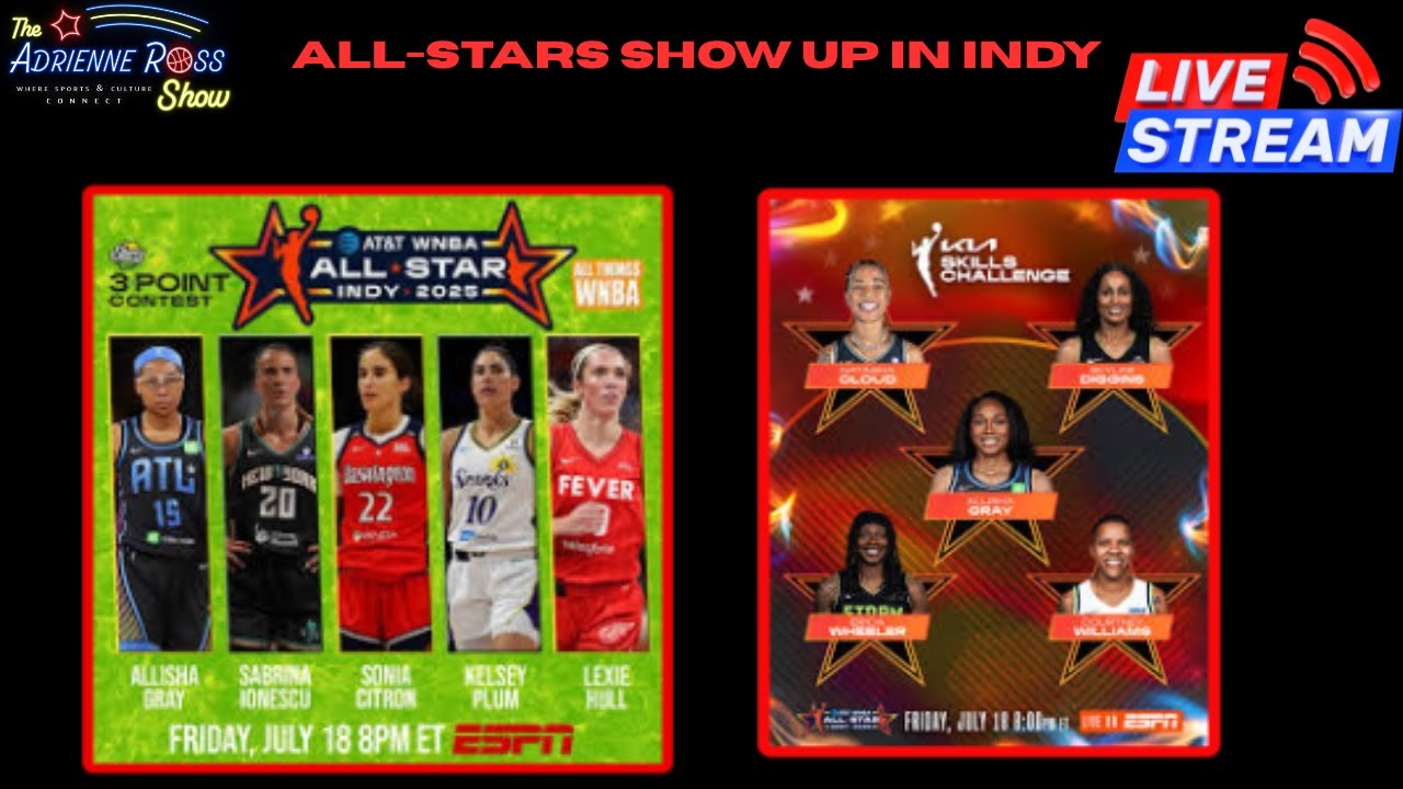 WNBA All-Star Weekend: Skills Challenge & 3-Point Contest - YouTube