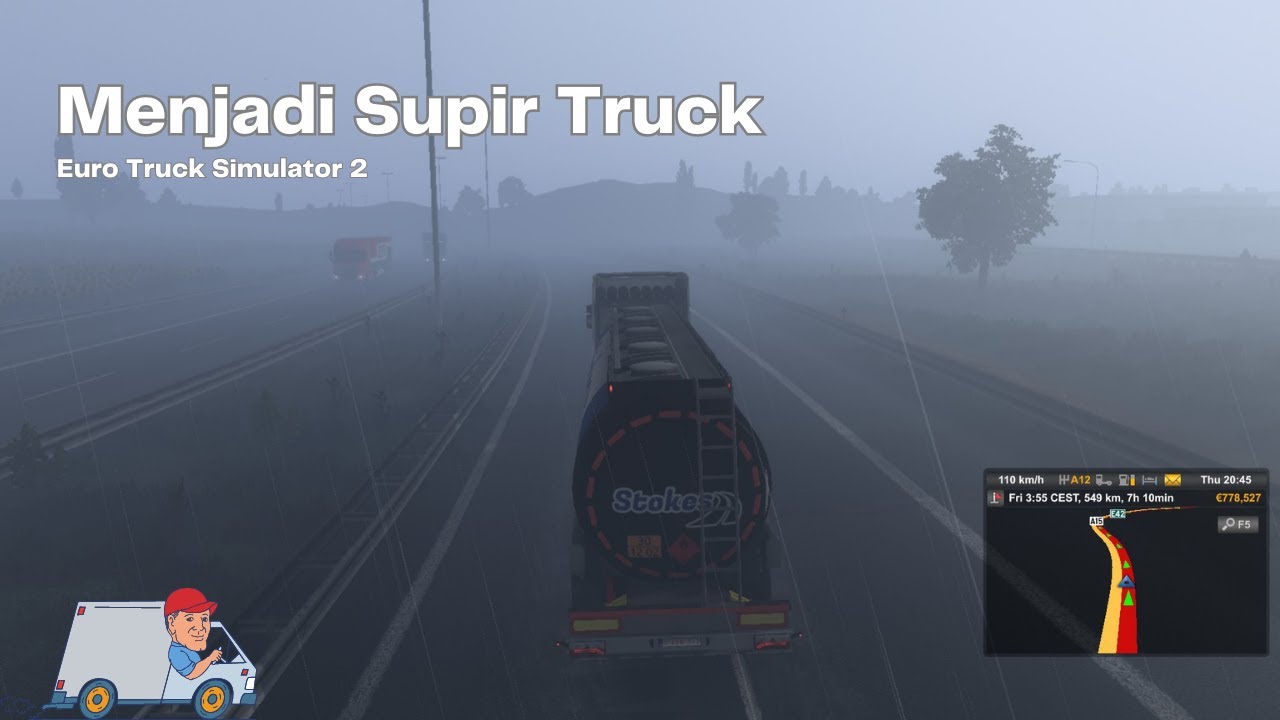 Menjadi Supir Truck Eropa: Euro Truck Simulator 2 #1 - YouTube