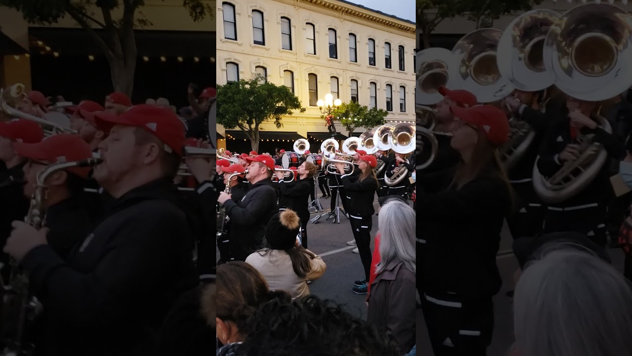 NC State University Wolfpack Marching Band Rocks the Gaslamp District ...