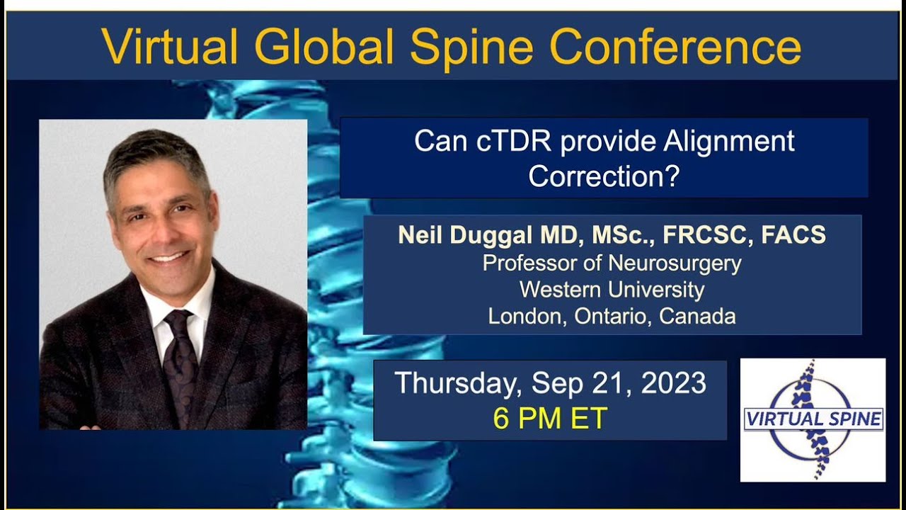 "Can cTDR provide Alignment Correction?" With Dr. Neil Duggal. Sep 21 ...