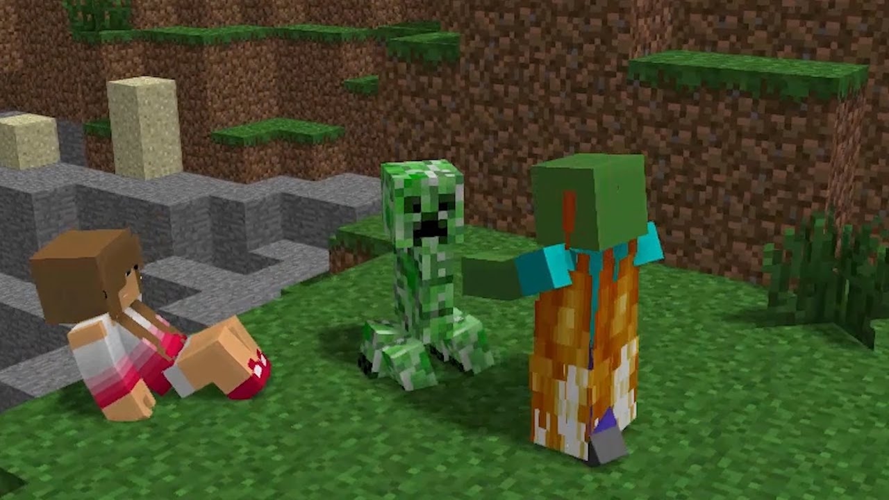 Top 7 Minecraft Animations - Best Minecraft Animation - YouTube