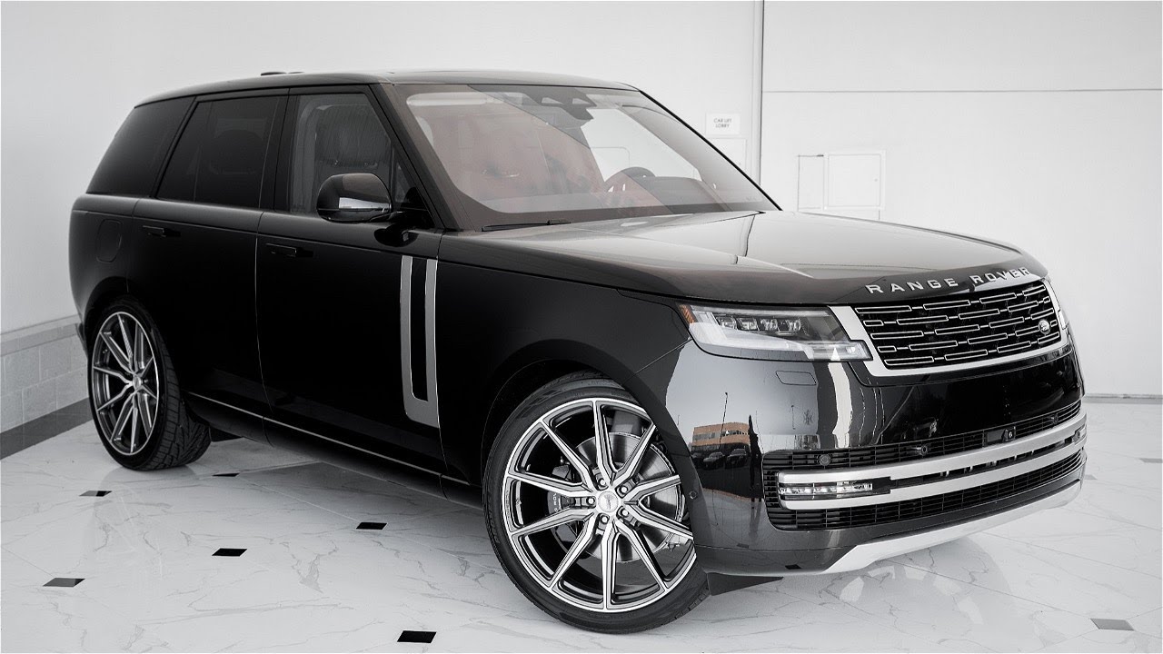 Santorini Black On Ebony Ultrafabrics Perf 2023 Range Rover SE P530 V8 ...