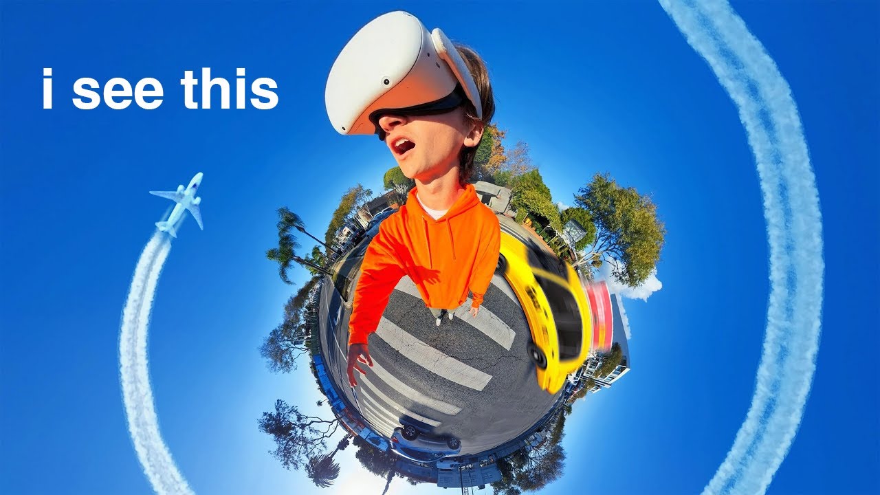 Can Your Eyeballs Withstand 360° Vision? - YouTube