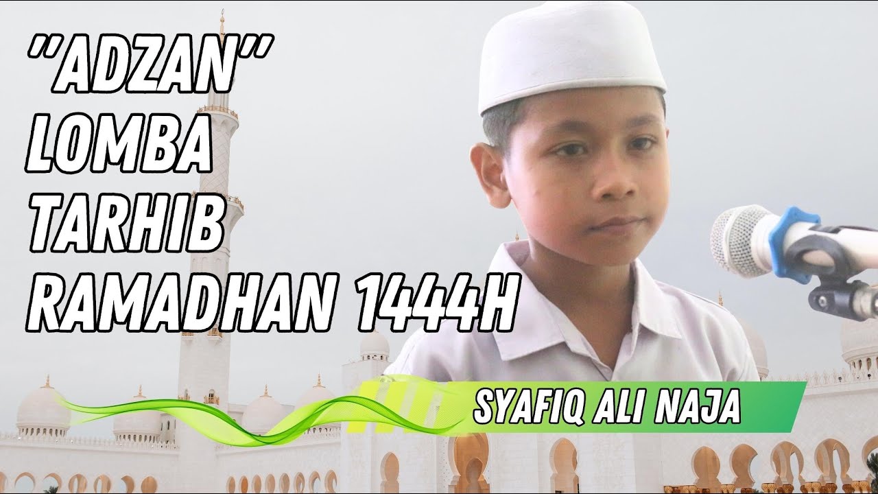 Adzan - Syafiq Ali Naja | SD Islam Terpadu Nurul Iman Semarang - YouTube