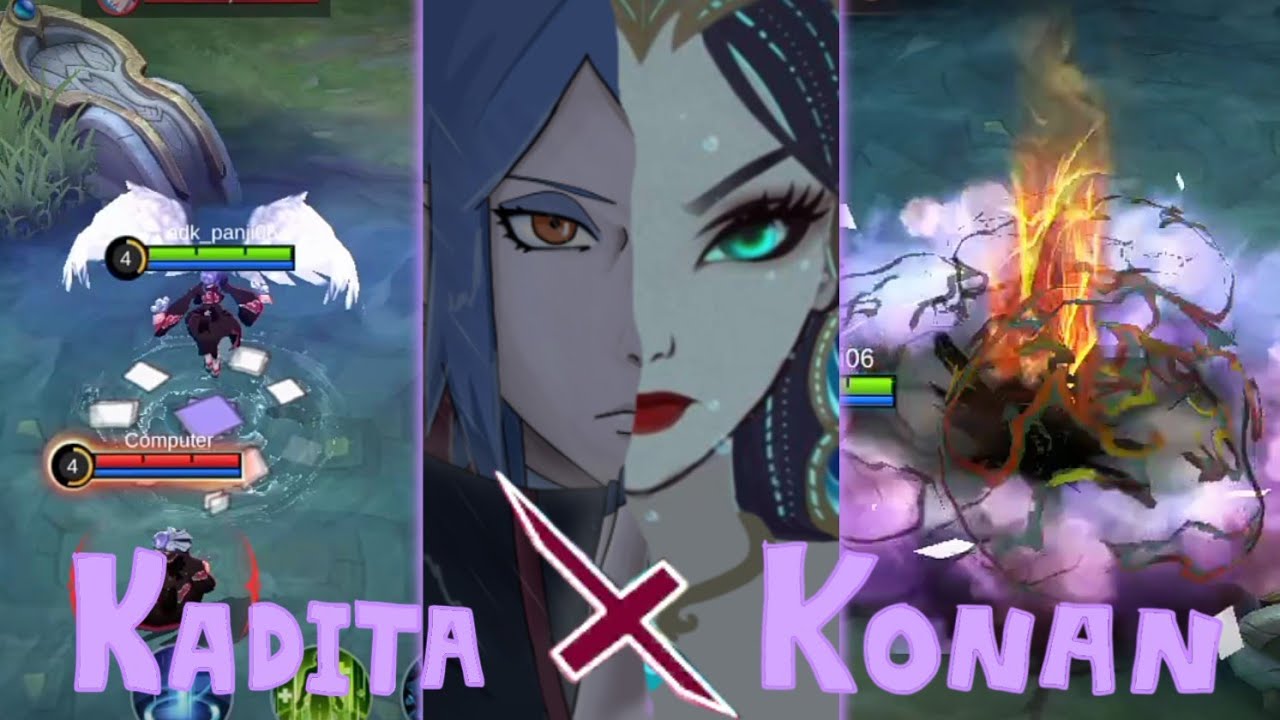 KADITA X KONAN AKATSUKI - SKIN COSTOM MLBB - YouTube