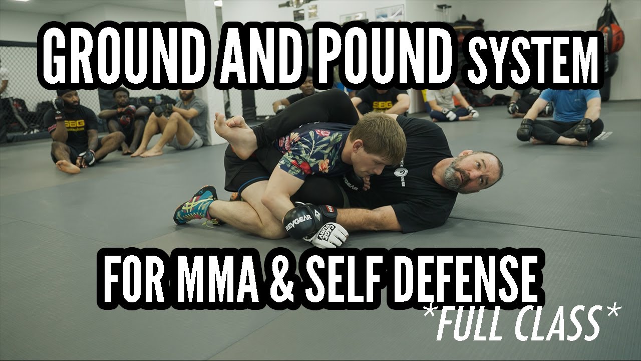 Training the Ground and Pound System in MMA Class at Spartan Fitness ...