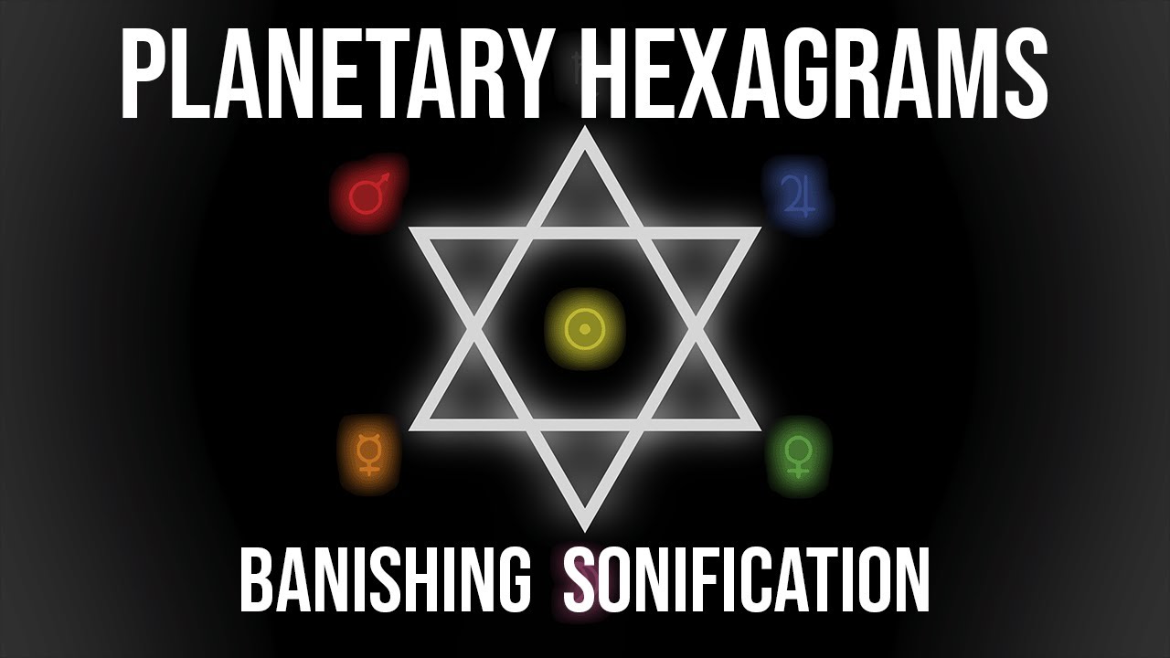 Sonification of Banishing Planetary Hexagrams - YouTube
