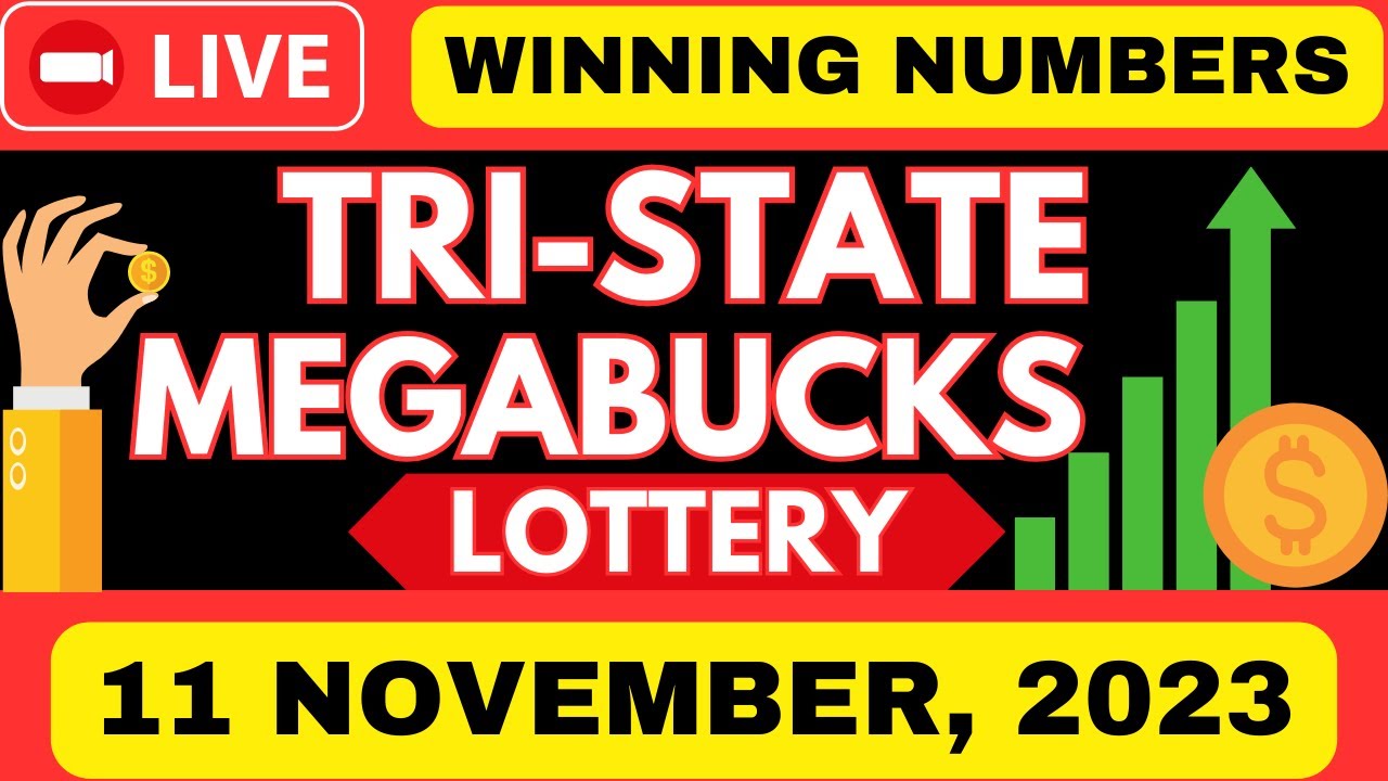 Tri-State Megabucks, Nov 11, 2023 – Winning Numbers Jackpot Prize $7.5 ...