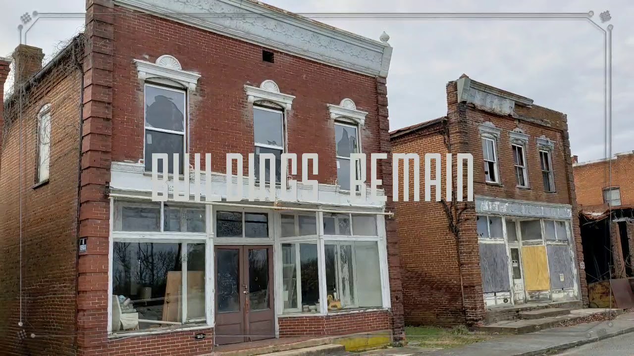 Ghost Town Main Street of Pamplin Virginia It Really Exists - YouTube