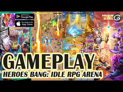 HEROES BANG IDLE RPG ARENA GAMEPLAY - RPG GAME (ANDROID/IOS) - YouTube