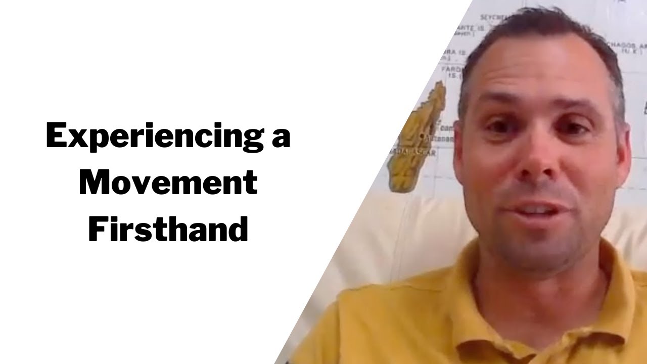 Experiencing a Movement Firsthand - YouTube