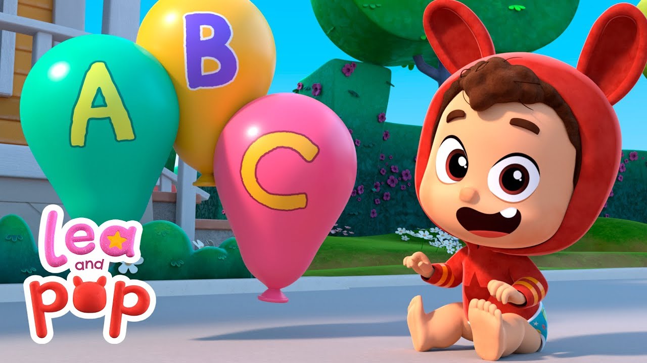 The ABC Song | Baby Songs with Lea and Pop | Educational Songs for KIDS ...
