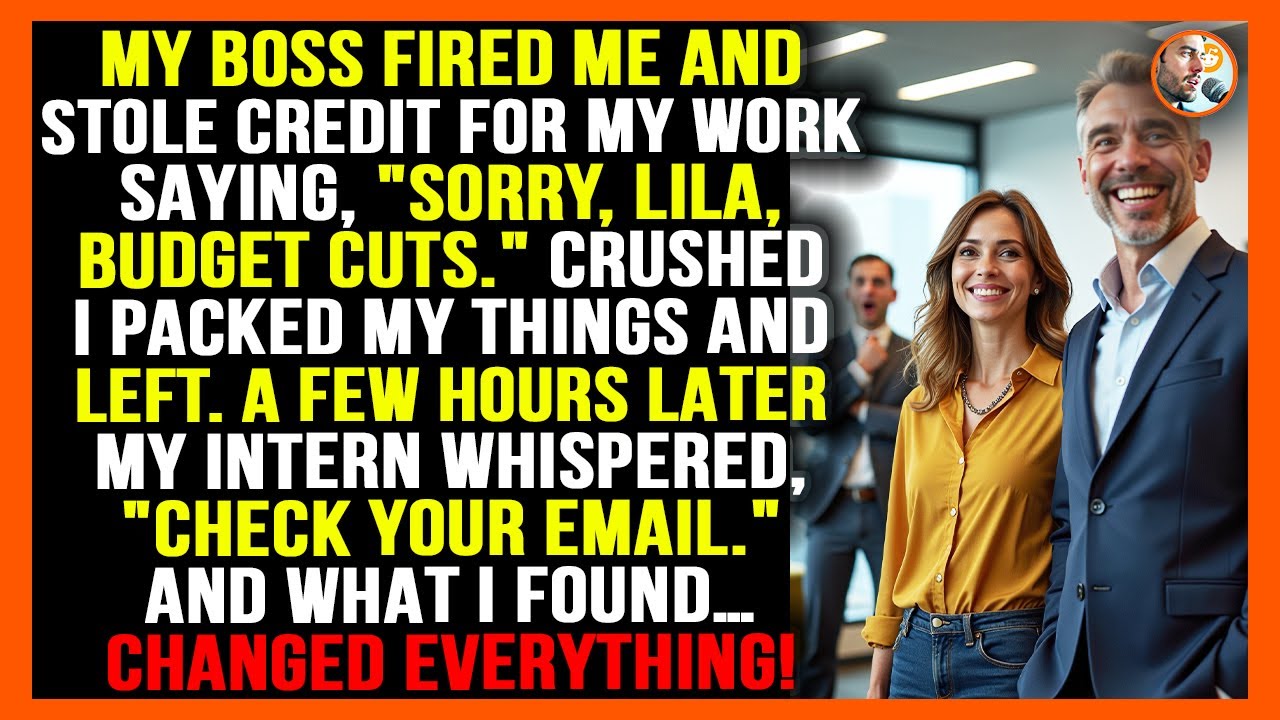 My Boss Fired Me and Stole My Work—Until an Email from My Intern ...