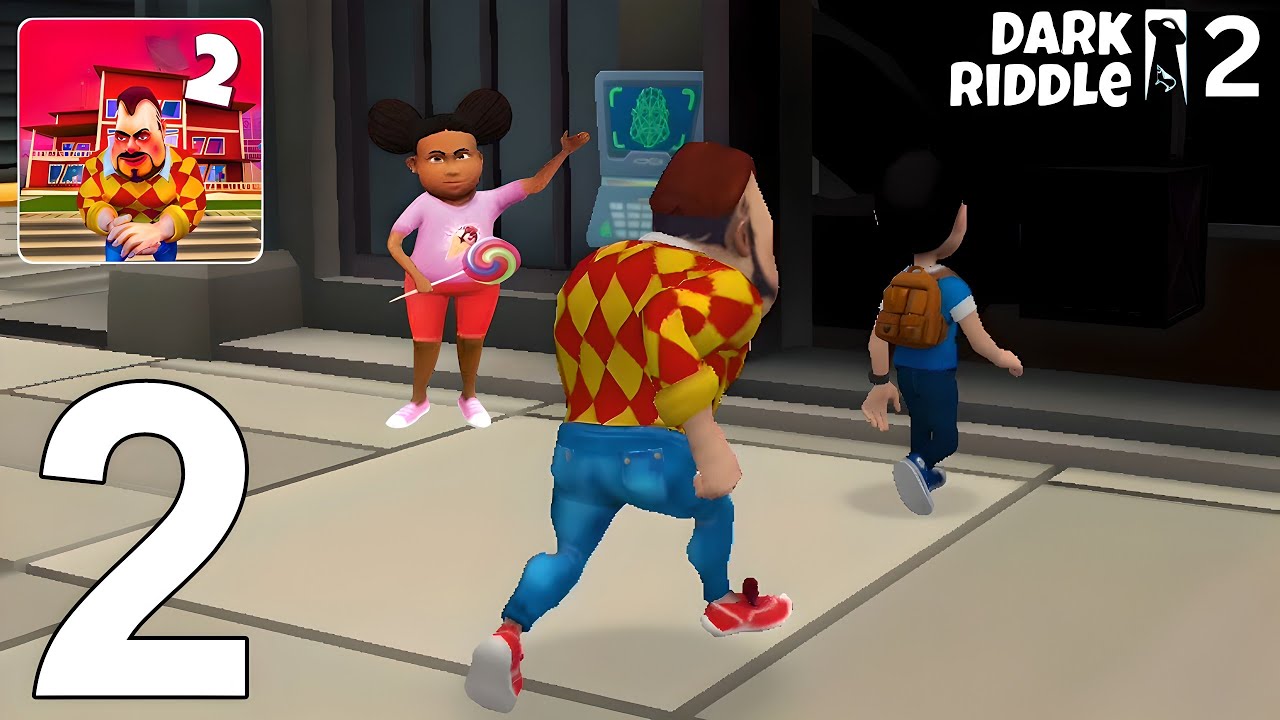 Dark Riddle 2 - Mars New Update | The Mystery of the Neighbor's Band ...