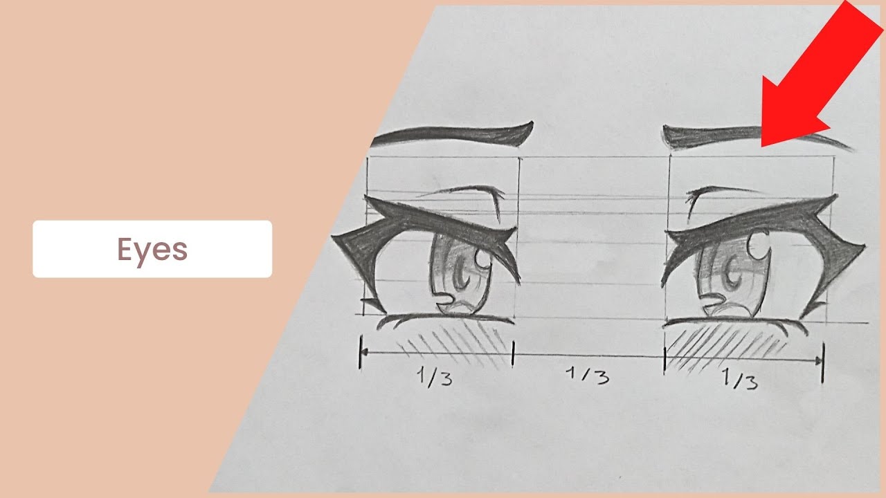 How To Draw Eyes Anime Tutorial | Drawing Easy - YouTube