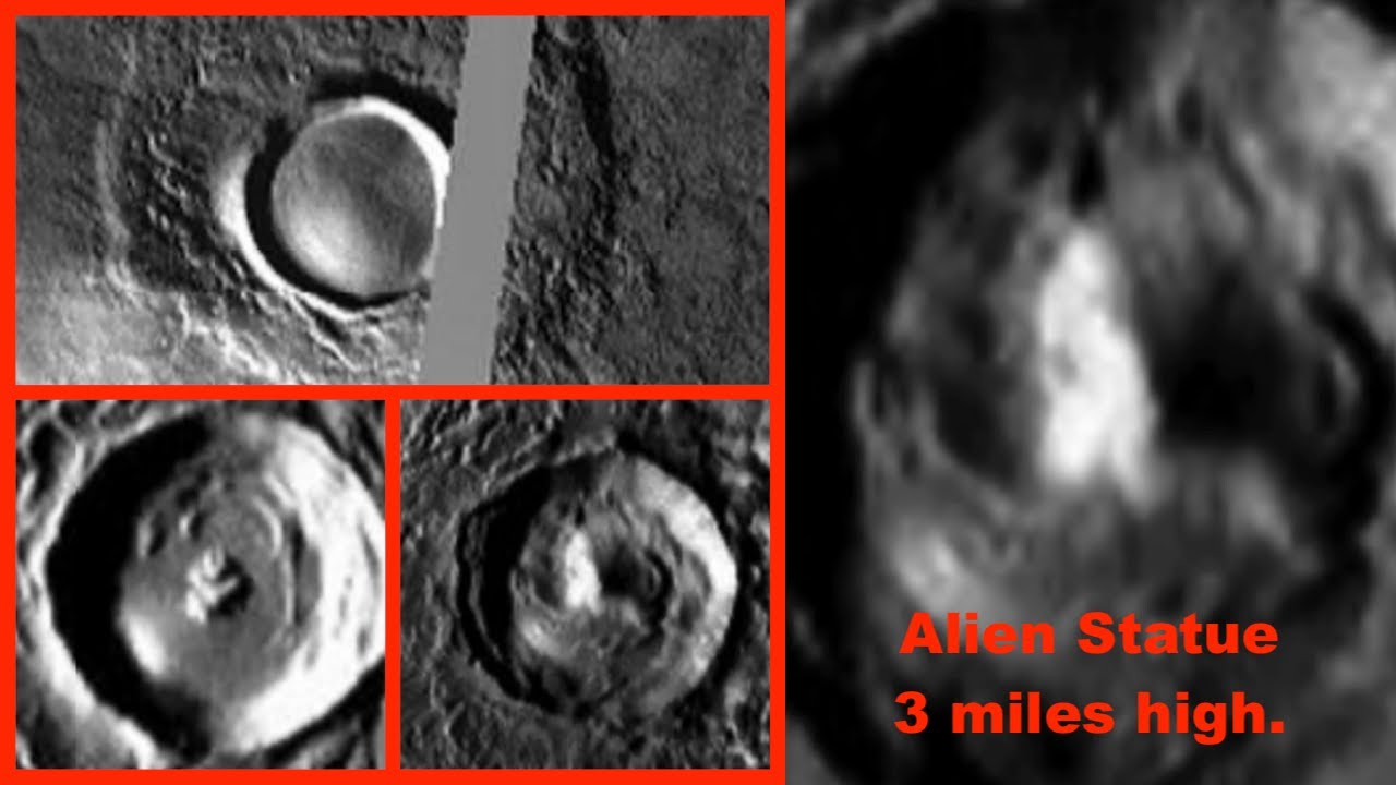 Three Structures On Mars & An Alien Statue 3 Miles High, UFO Sighting ...